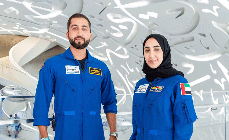UAE Astronauts Visit MOTF Summer Camp
