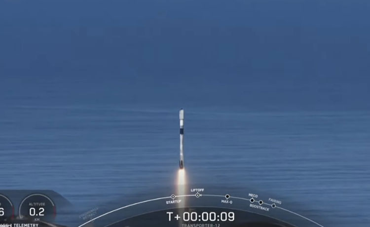 MBZ-SAT Lifts Off to Space