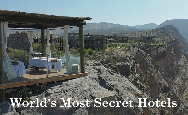 World's Most Secret Hotels
