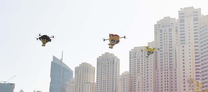 Flying High, Cartoon Characters Fly Into Dubai Ahead Of New Season...