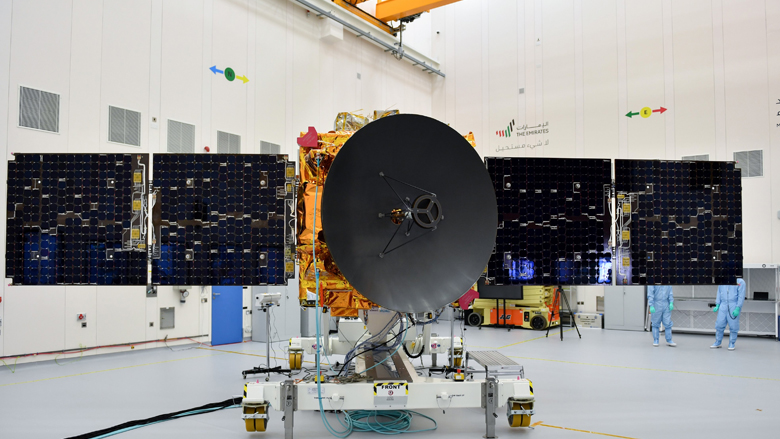 Hope Probe Transferred from Dubai To Its Launchpad In Japan